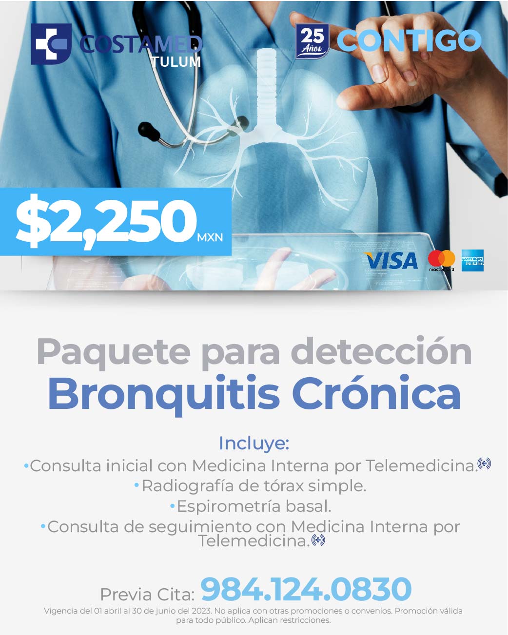 Lista de promociones de Costamed